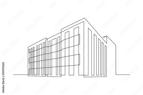 Multi Storey Apartment Building Office Center Or Industrial Building