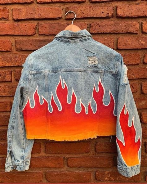 Custom Text Jacket Painted Faux Leather Motorcycle Jacket Etsy Artofit