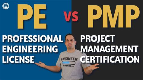 Professional Engineering License Vs Project Management Certification {explained} Youtube