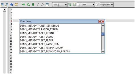 Oracle PL SQL Auto Completion In RazorSQL