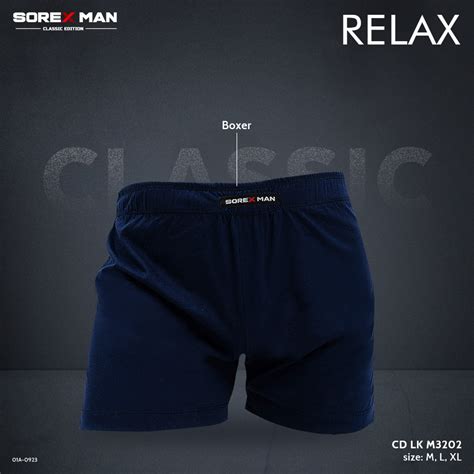 Jual Celana Dalam Pria Boxer CD Sorex LK M 3202 Harga Satuan Shopee Indonesia