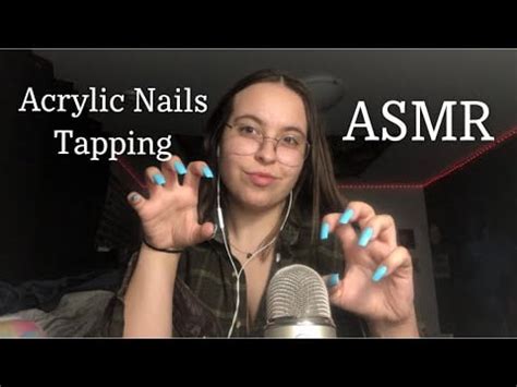 ASMR | Long nail tapping + scratching (fast & aggressive)