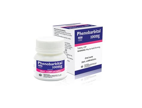 Phenobarbital 100 Mg Chea Chamnan Laboratoire Co Ltd