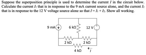 Solved Show Me The Steps To Solvesuppose The Superposition