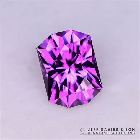 Lab Created Purple Sapphire Flame Fusion 388ct Jeff Davies And Son