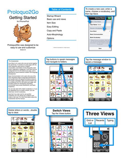 Proloquo2go Visual Quick Start Guide