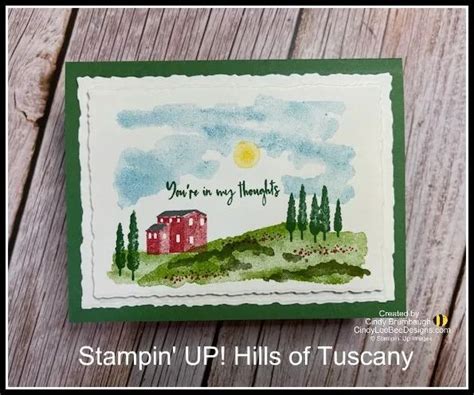 Stampin UP Hills Of Tuscany In 2024 Hello Cards Stampin Up
