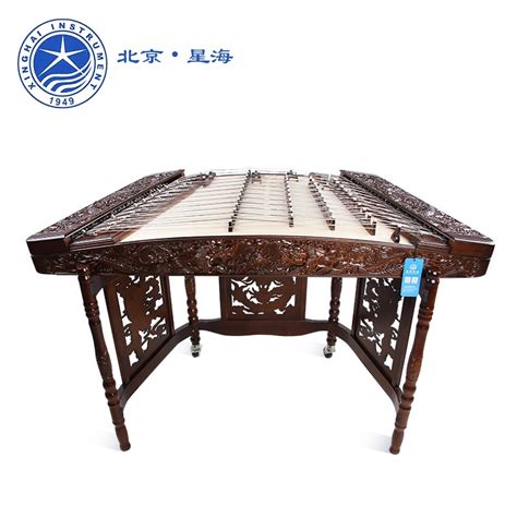 星海402扬琴乐器一级楠木浮雕龙杨琴专业考级演奏洋琴86210f A虎窝淘