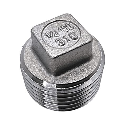 Conexão Tampão Niple Rosca Bsp Macho Inox 316 12 Pol Shopee Brasil