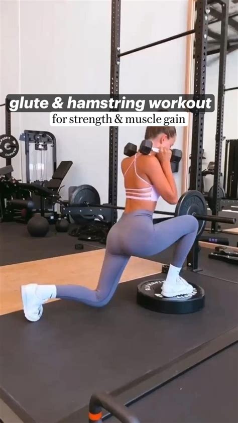 Glute Hamstring Workout Fitness Inspiration Body Fitness Inspiration Fitness Motivation