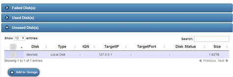 Replace A Failed Disk In The Backup Storage Pool Axcient