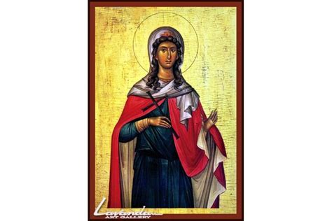 Света великомъченица Марина Icon - Handcrafted Orthodox Icon