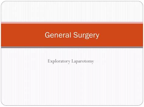 Ppt General Surgery Powerpoint Presentation Free Download Id 2121734