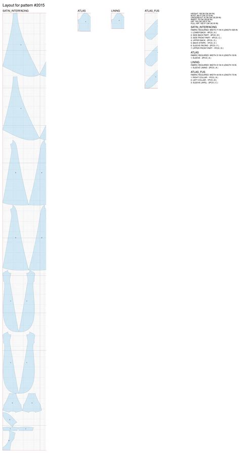 Tailcoat Sewing Pattern 2015 Made To Measure Sewing Pattern From