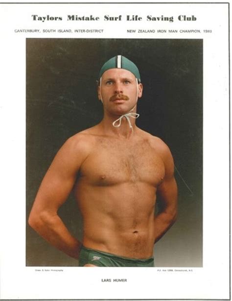 Nz Champion Open Ironman Lars Humer 1983 Taylors Mistake Surf Life