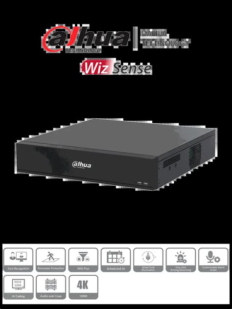 Dahua Dh Xvr7816s 4k I3 Dvr De 16 Canales 4k Wizsense H265 8