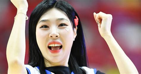 오늘의 농구장여신 수원 Kt 소닉붐 치어리더 플레이오프 응원도 함께해요