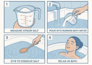 Epsom Salt Bath16 Benefits Risks And How To Use It