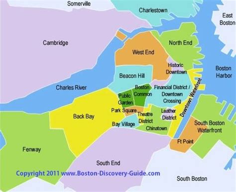 Boston Neighborhoods Boston Neighborhoods Boston Things To Do