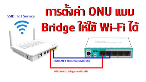 การตั้งค่า Onu แบบ Bridge แต่ยังใช้ Wi Fi ได้ Paradorns Blog