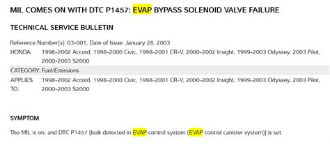 Code P1457 There Is A Code P1457 Comes And Tells Leak Near Vapor