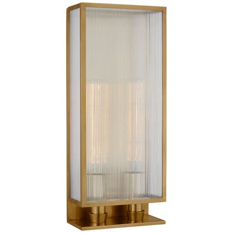 York 24 Double Box Sconce Bbl2183 Visual Comfort