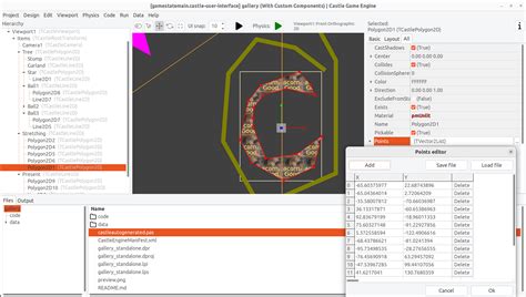 Draw 2d Geometry Inside Cge Editor Using Castle Lines 2d Components