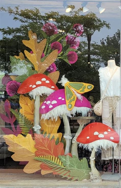 Pin By Traci Shoffner On Stage Autumn Window Display Window Art Autumn Display