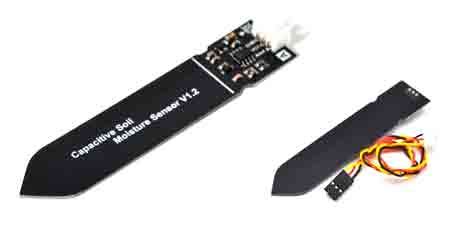 Se Al Sensor Ensayo Sensor Humedad Capacitivo Arduino Con Las Manos En