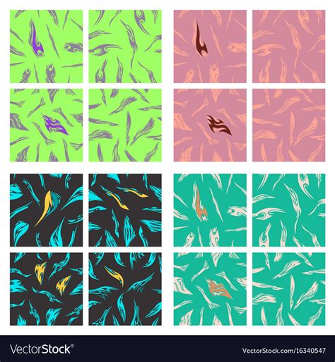 Assembly Of Patterns In Bright Style Royalty Free Vector