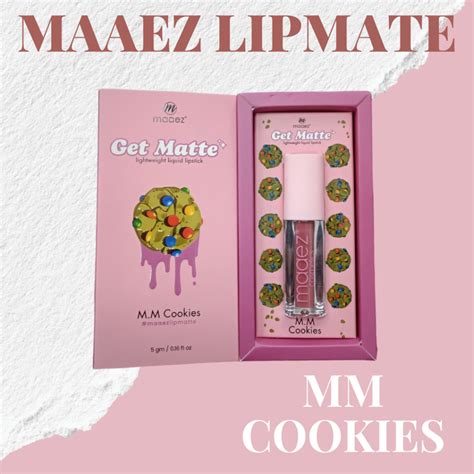 Original Hq Maaez Foundation Make It Glow By Maaez Cosmetics 15g And Matte Liquid Lipstick 5g