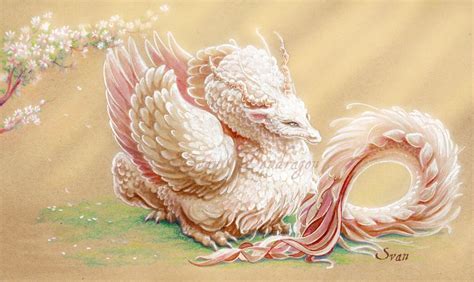 Sakura Dragon By Svan Dendragon R Imaginarydragons
