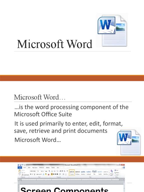 lesson 5 ms word pdf microsoft word computing