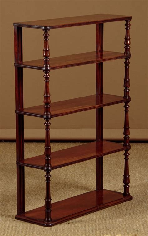 Small Mahogany Shelves C 1860 Collinge Antiques