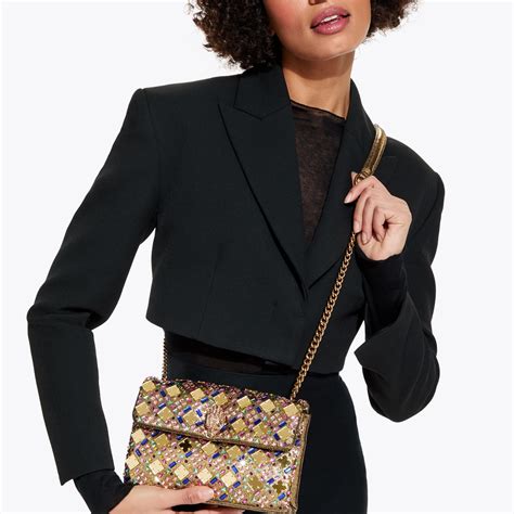 Md Kensington Bag Crystal Medium Shoulder Bag By Kurt Geiger London