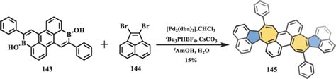 Synthesis Of Nonalternant Nanographene 145 Containing Two Azulene