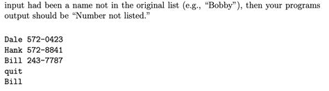 Solved Write A Program Named “problem Two” That Reads In A