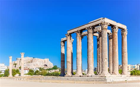 Temple Of Olympian Zeus Photos Once The Largest In Greece