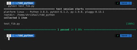 [programming] test driven developement tdd using python and pytest