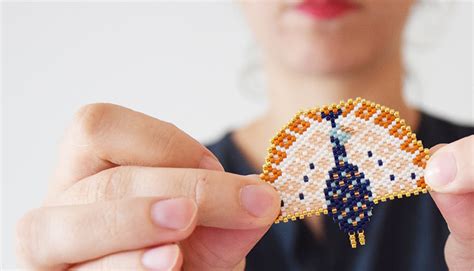Découvrez la beauté du tissage peyote de perles Miyuki avec notre