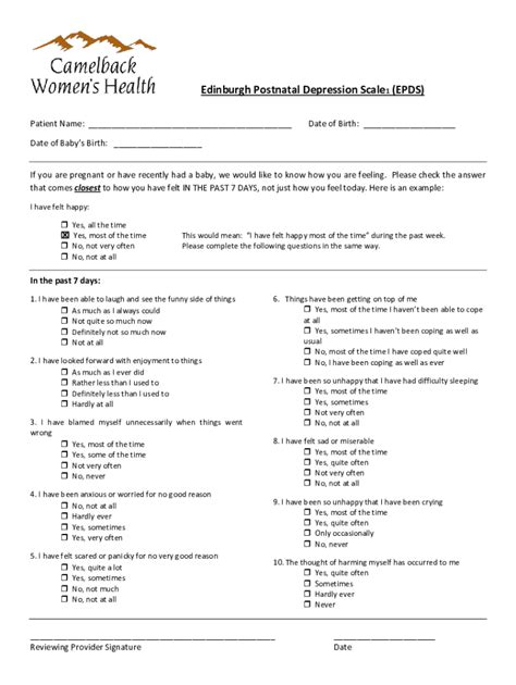 Fillable Online Personal Information Pregnancy History All