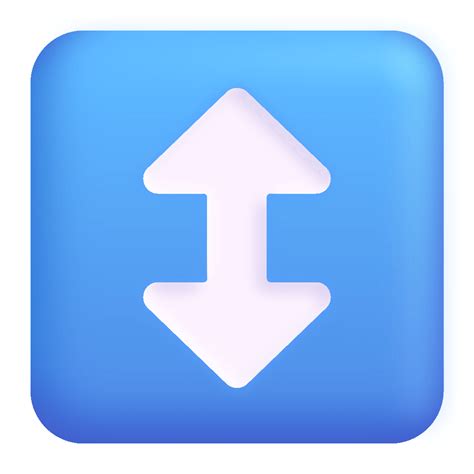 Up Down Arrow D Icon Fluentui Emoji D Iconpack Microsoft