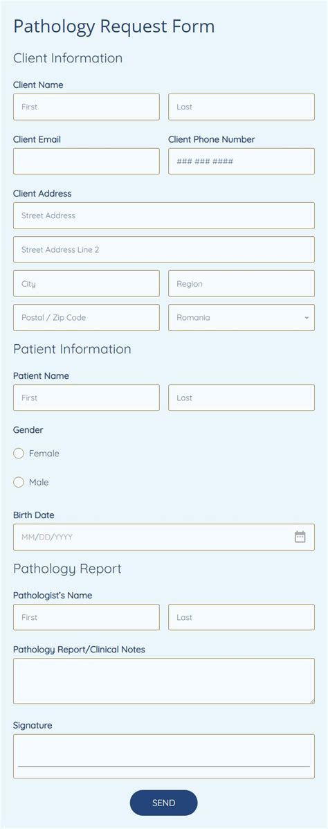 Medical Record Transfer Request Template 123 Form Builder