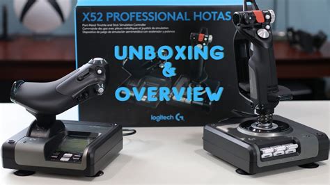 Logitech G X52 Flight Hotas Unboxing And First Impressions 44 Off