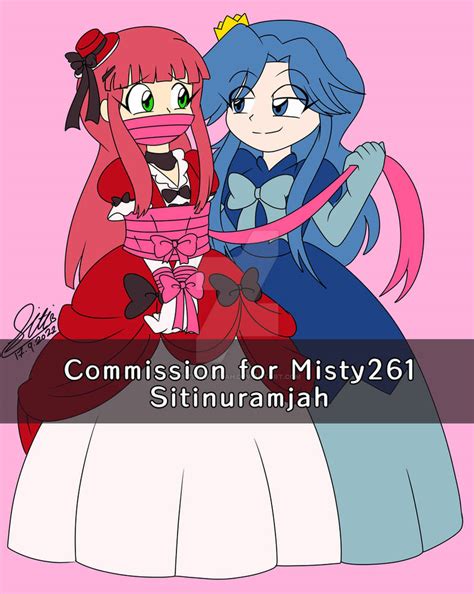 Comm Princess Misty Wrapped Ribbon By Laz By Sitinuramjah On Deviantart