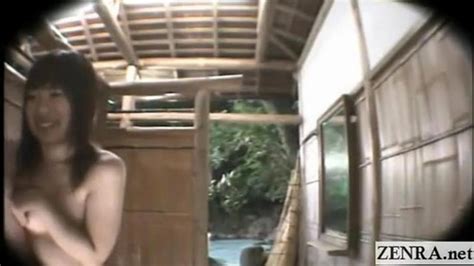 Subtitled Japanese Enf Outdoor Bathhouse Exhibitionist