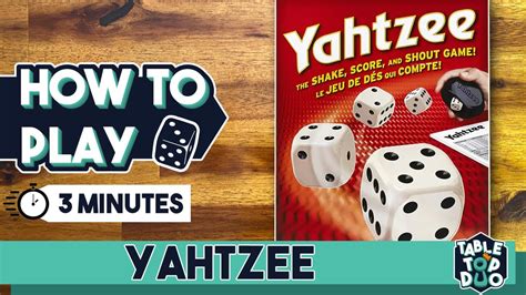 This Is How You Can Play Yahtzee In 3 Minutes Youtube