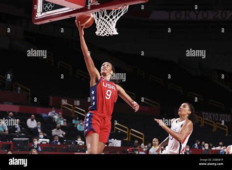 Aja Wilson 9 Of Usa During The Olympic Games Tokyo 2020 Basketball