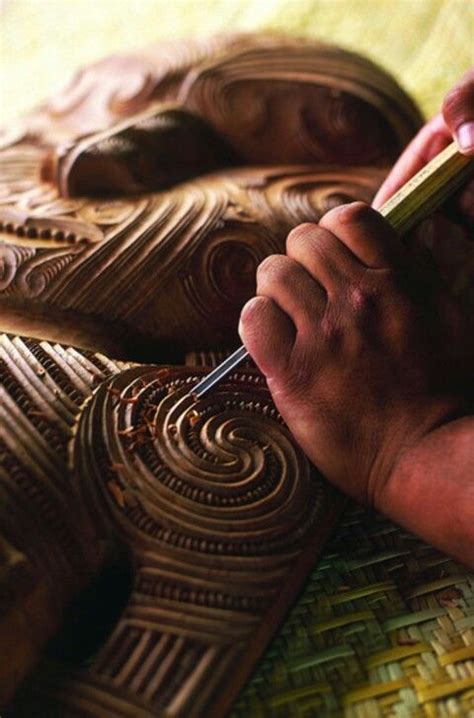 Pin Di Kāwika Kolomona Kamakeeāina Su Māori Wood Carvings Maori