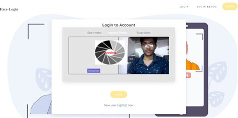 Github Durgeshmeena Face Login System Face Login Project This